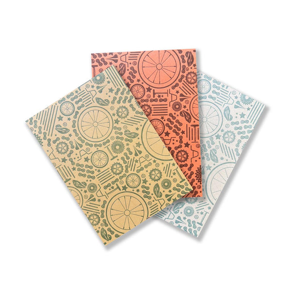 Cycling Pattern 5x7 Print - Base Camp Printing Co.