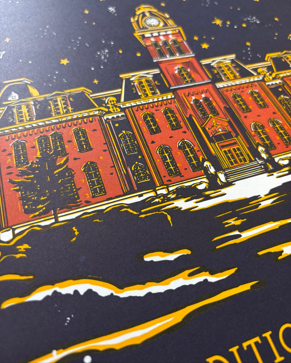 2025 Limited Edition WVU Alumni Print - Base Camp Printing Co.