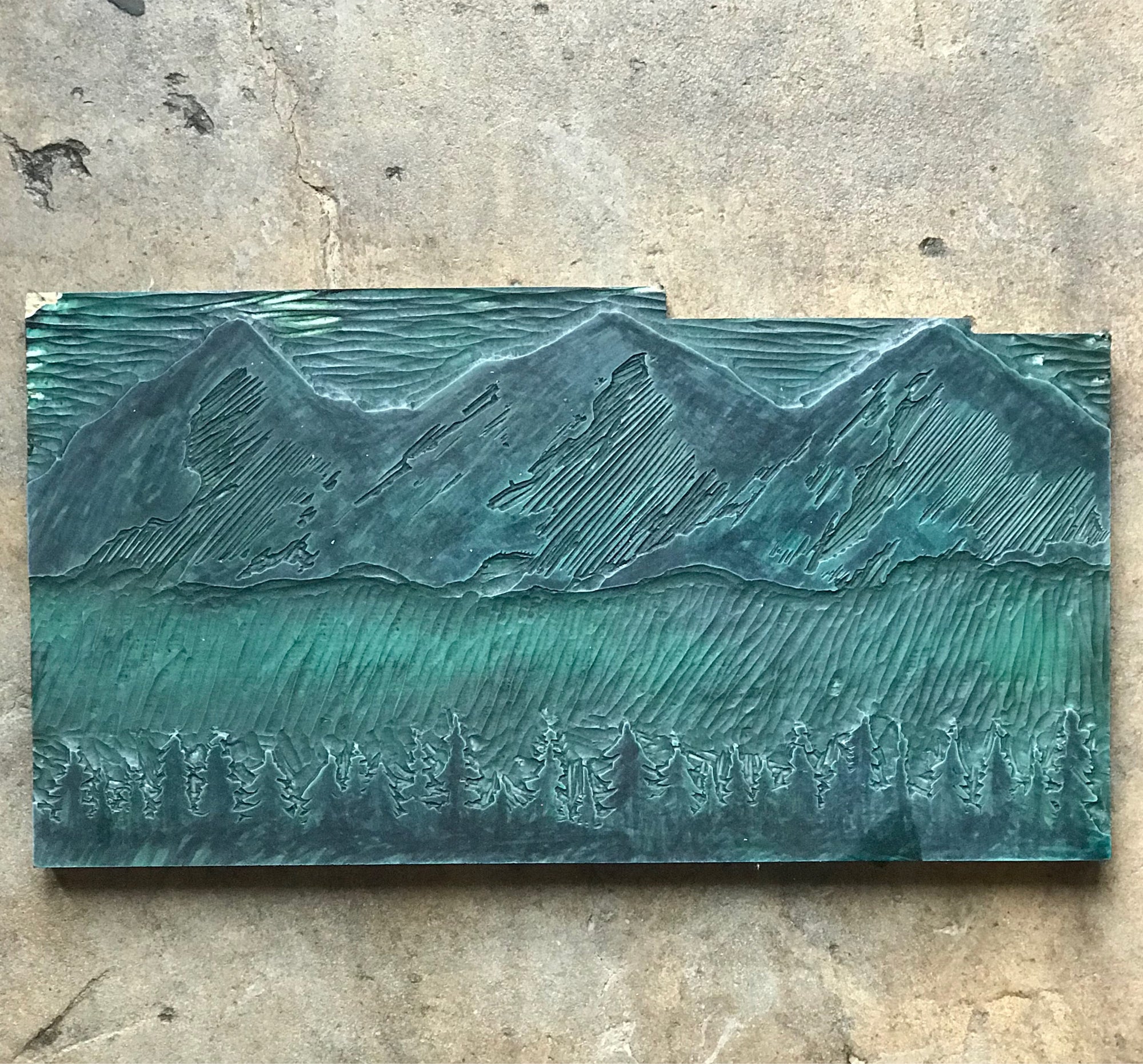 Appalachian Mountains - 11" x 17" - Base Camp Printing Co.